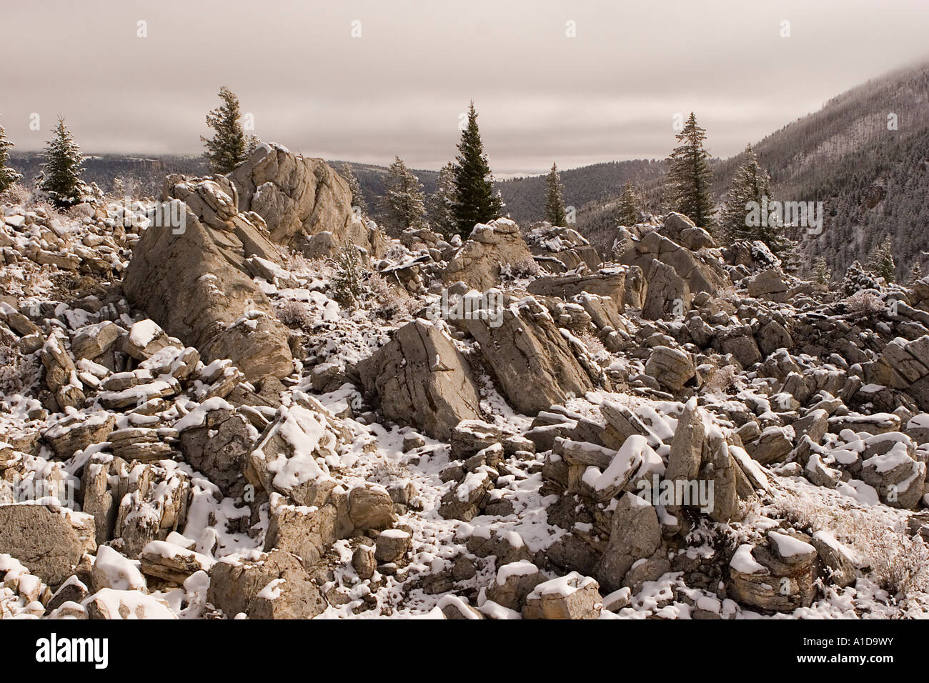 Landscape in Disarray Stock Photo - Alamy