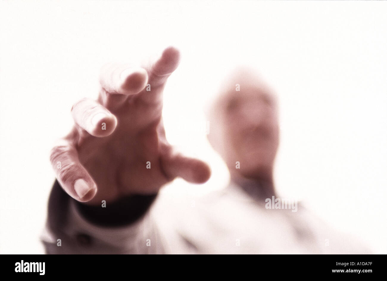man s hand reaching toward the viewer Stock Photo - Alamy