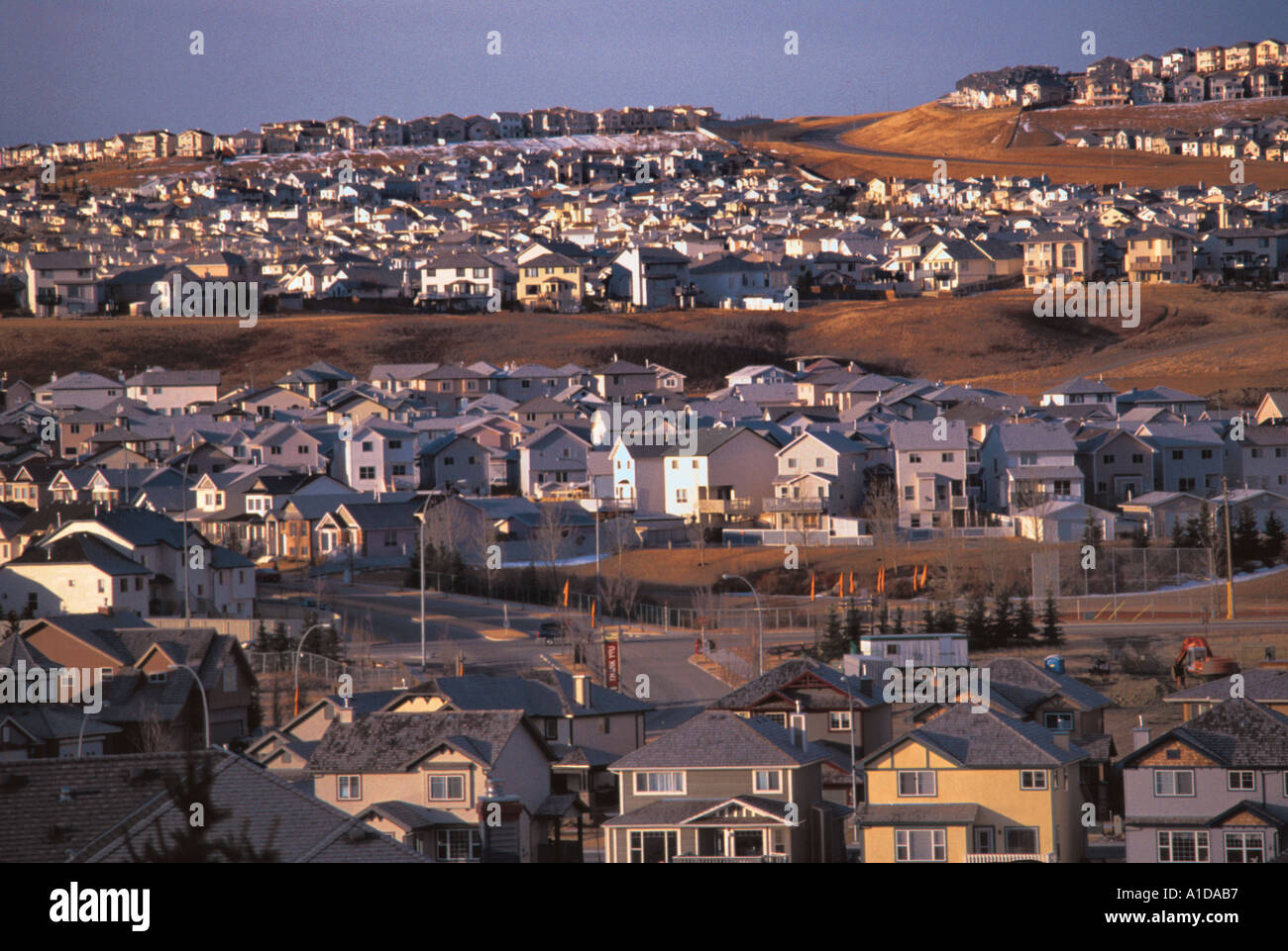 Calgary alberta urban sprawl hi-res stock photography and images - Alamy