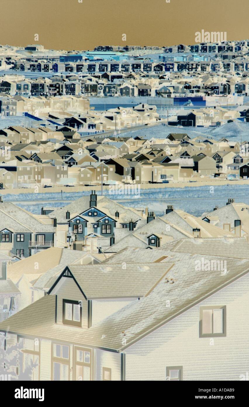 Calgary alberta urban sprawl hi-res stock photography and images - Alamy