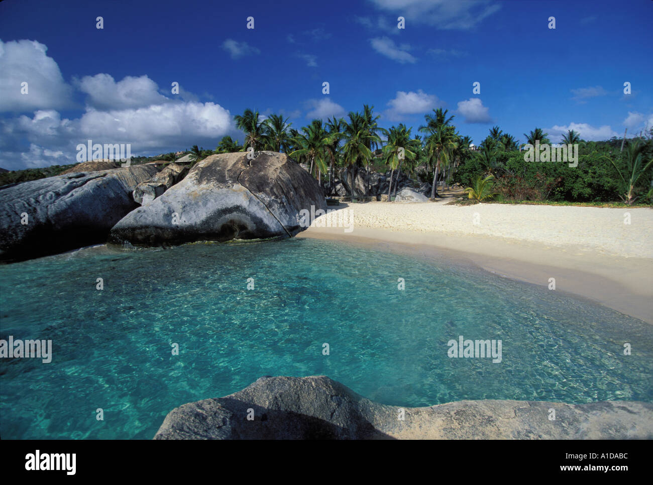 Devil s Bay at The Baths in Virgin Gorda, British Virgin Islands Stock ...