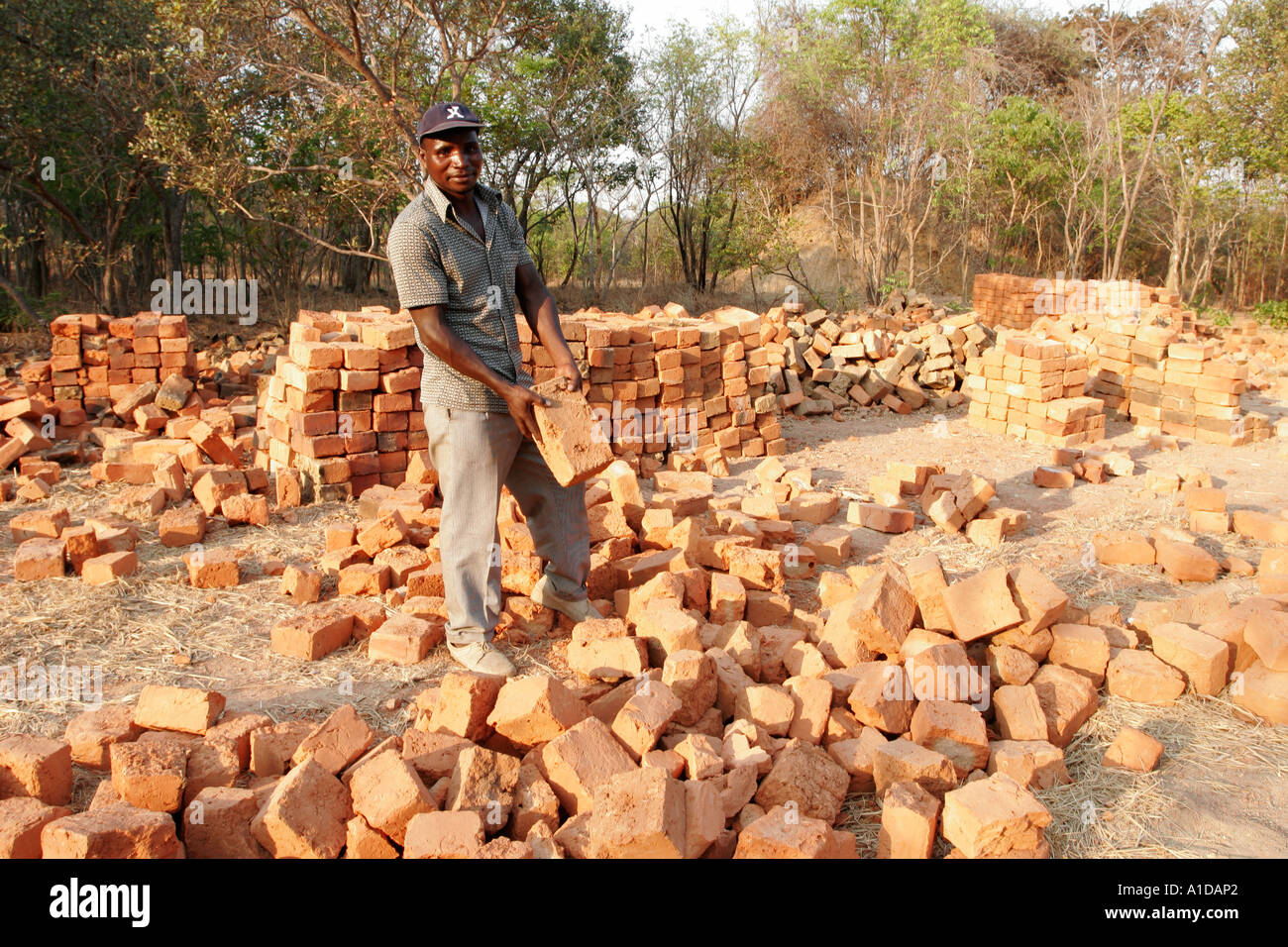 African brick layer hi-res stock photography and images - Alamy