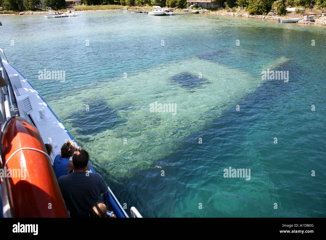 Shipwreck at Fathom Five National Marine Park in Tobermory Georgian Bay ...