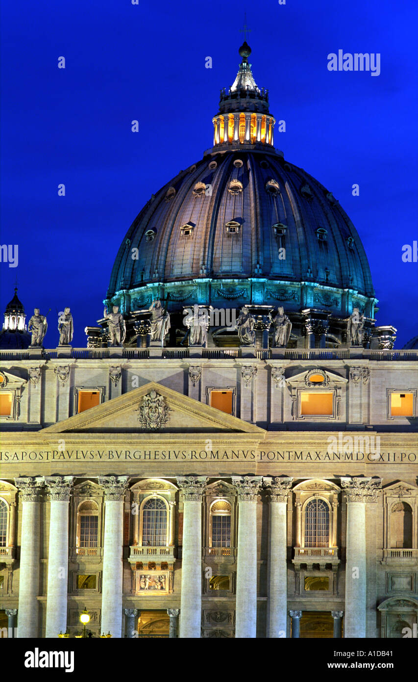 Dome of st peter vatican basilica hi-res stock photography and images ...