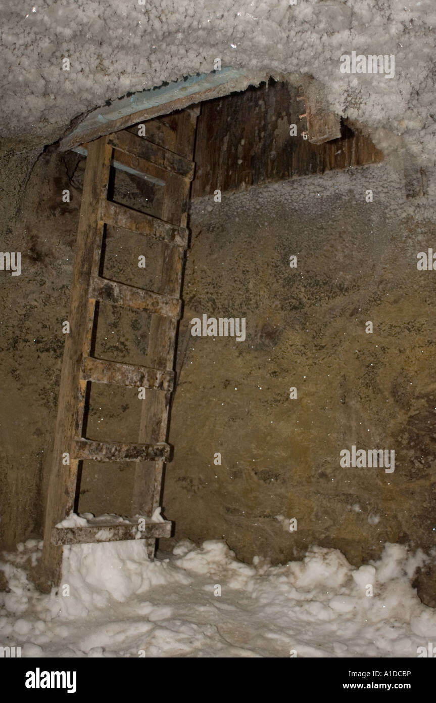 ice cellar cut in permafrost that stays frozen all year Inupiat village ...