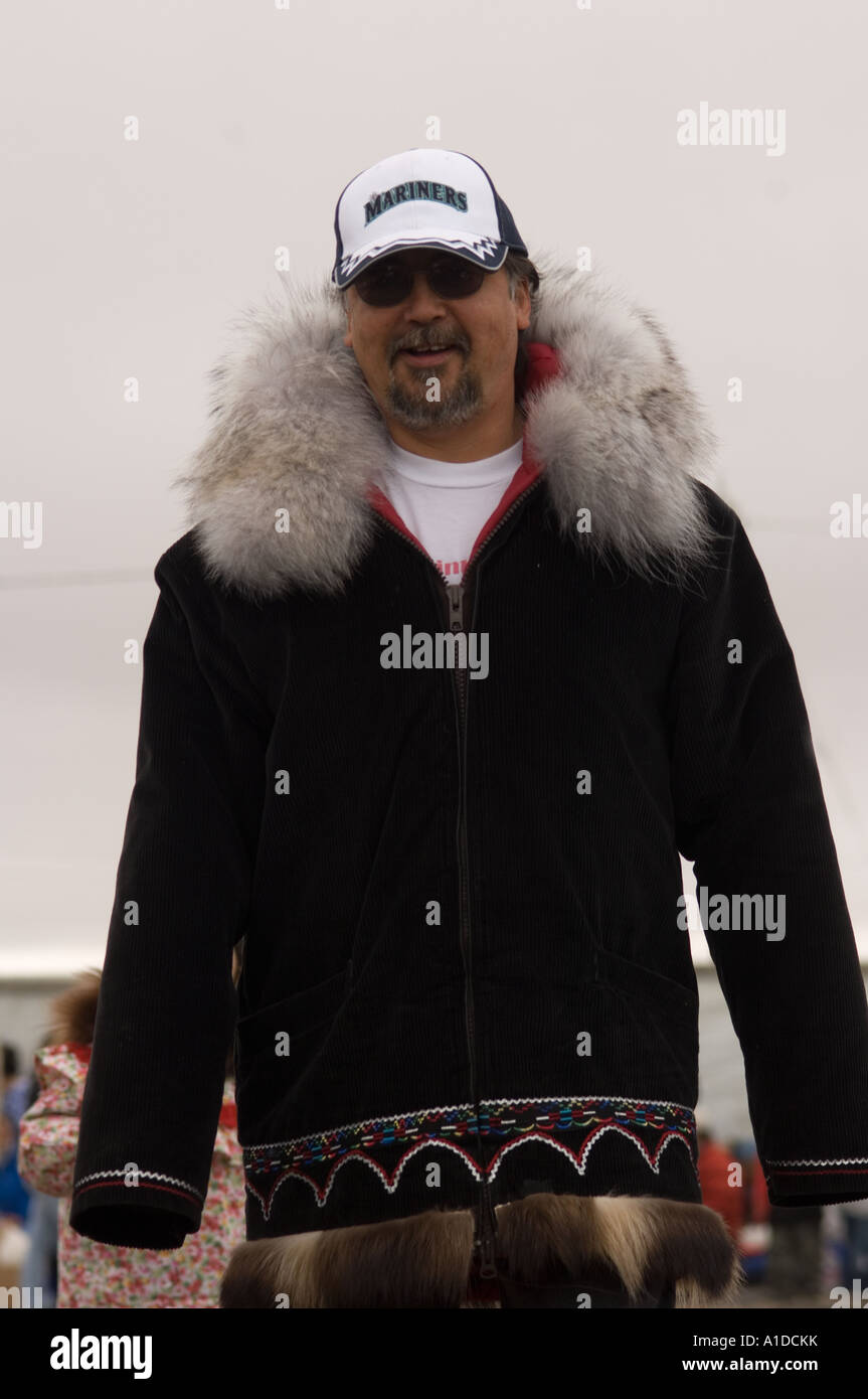 Hopson One whaling captain Chuckie Hopson at the spring Nilugatuk event ...