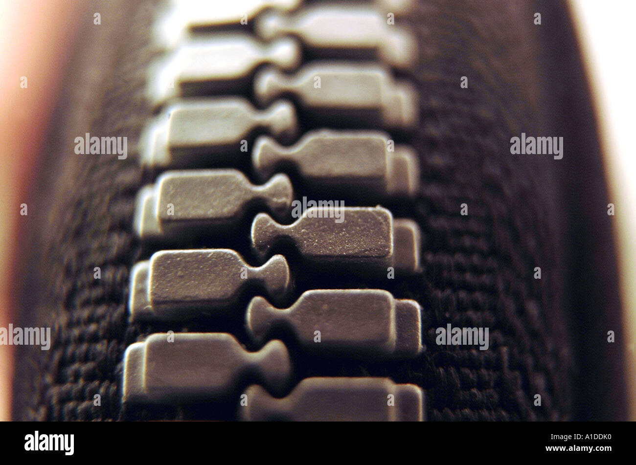 Close-up of a zipper Stock Photo - Alamy