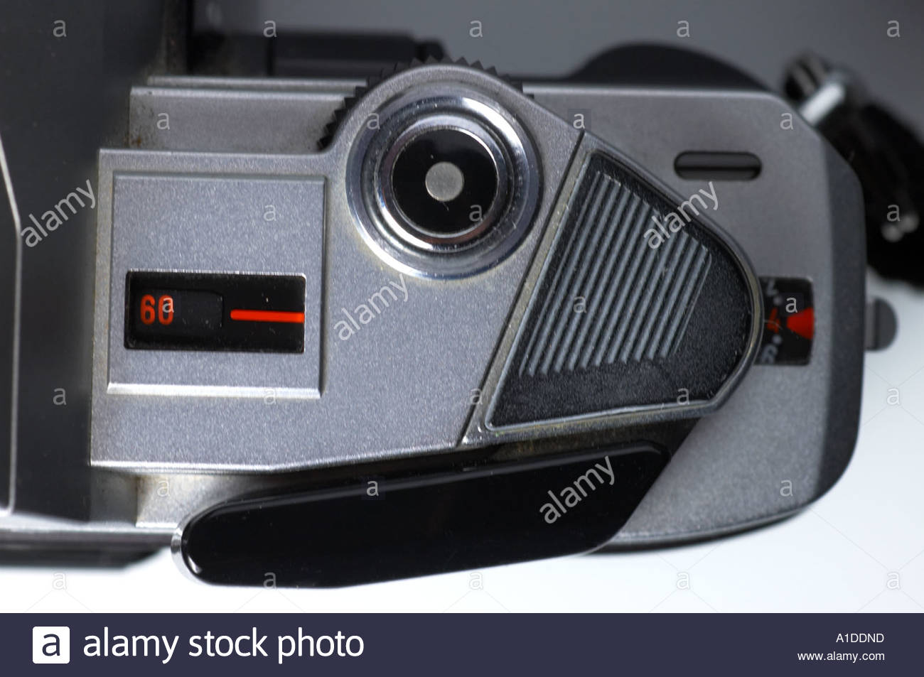 An old style film slr camera from the 1980s Stock Photo - Alamy