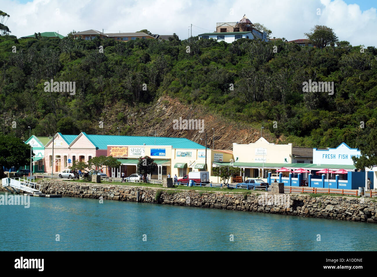Port Alfred on River Kowie a seaside resort Eastern Cape South Africa ...
