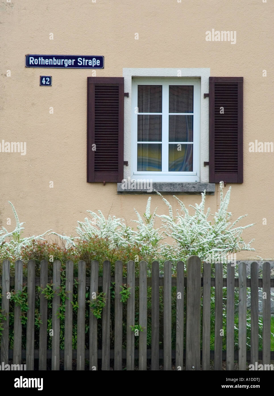 German window shutters hi-res stock photography and images - Alamy