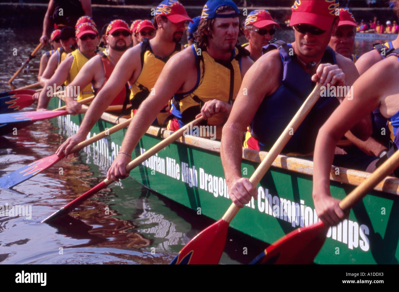 Australian dragon boat hi-res stock photography and images - Alamy