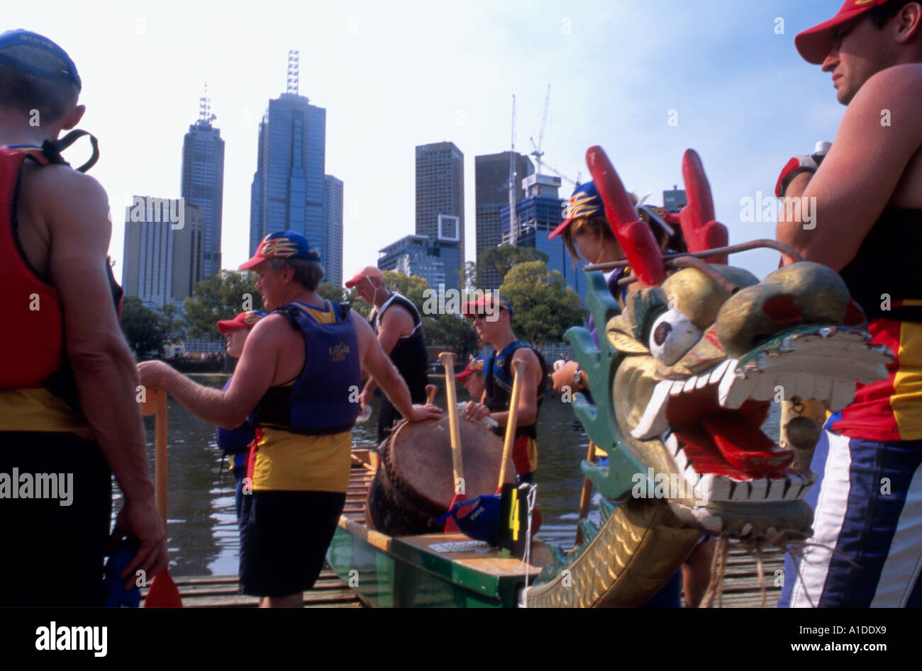 Australian dragon boat hi-res stock photography and images - Alamy