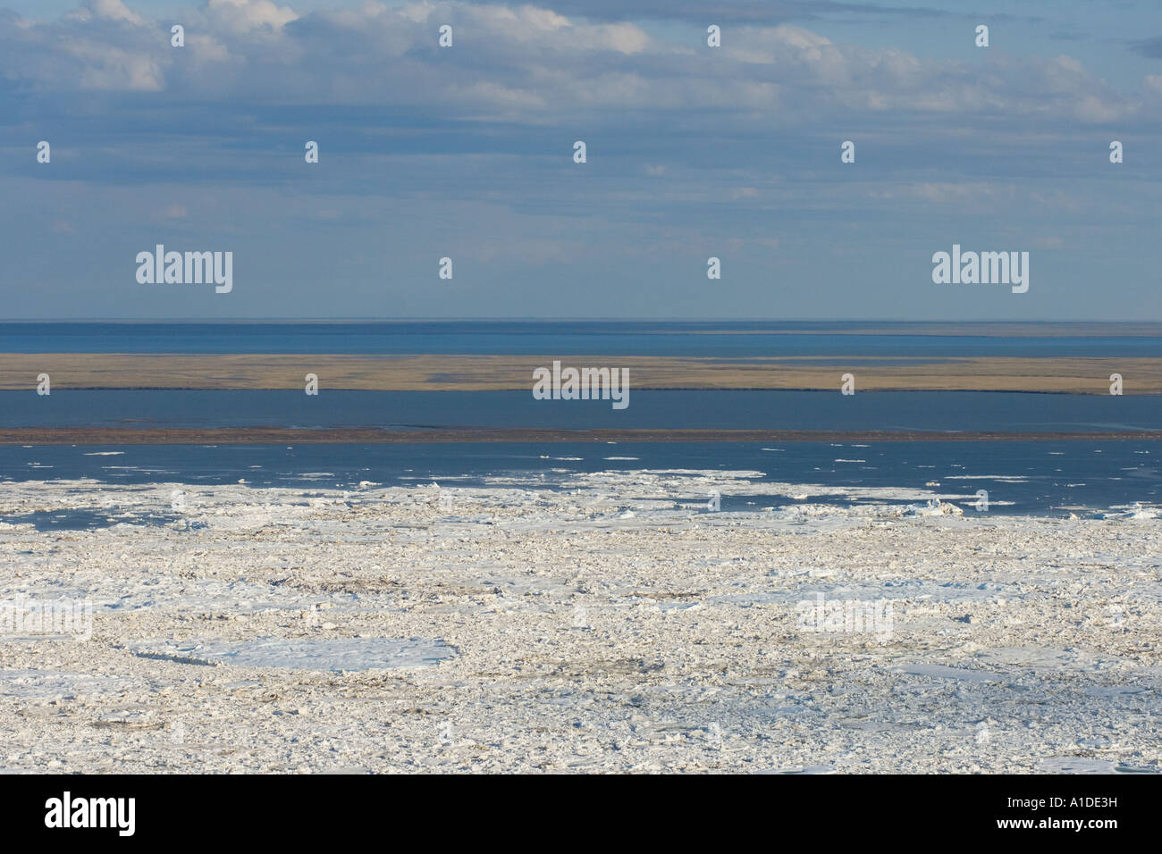 Chukchi sea aerial hi-res stock photography and images - Alamy