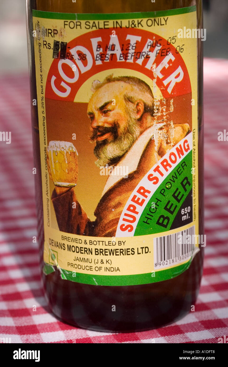 Godfather beer hi-res stock photography and images - Alamy