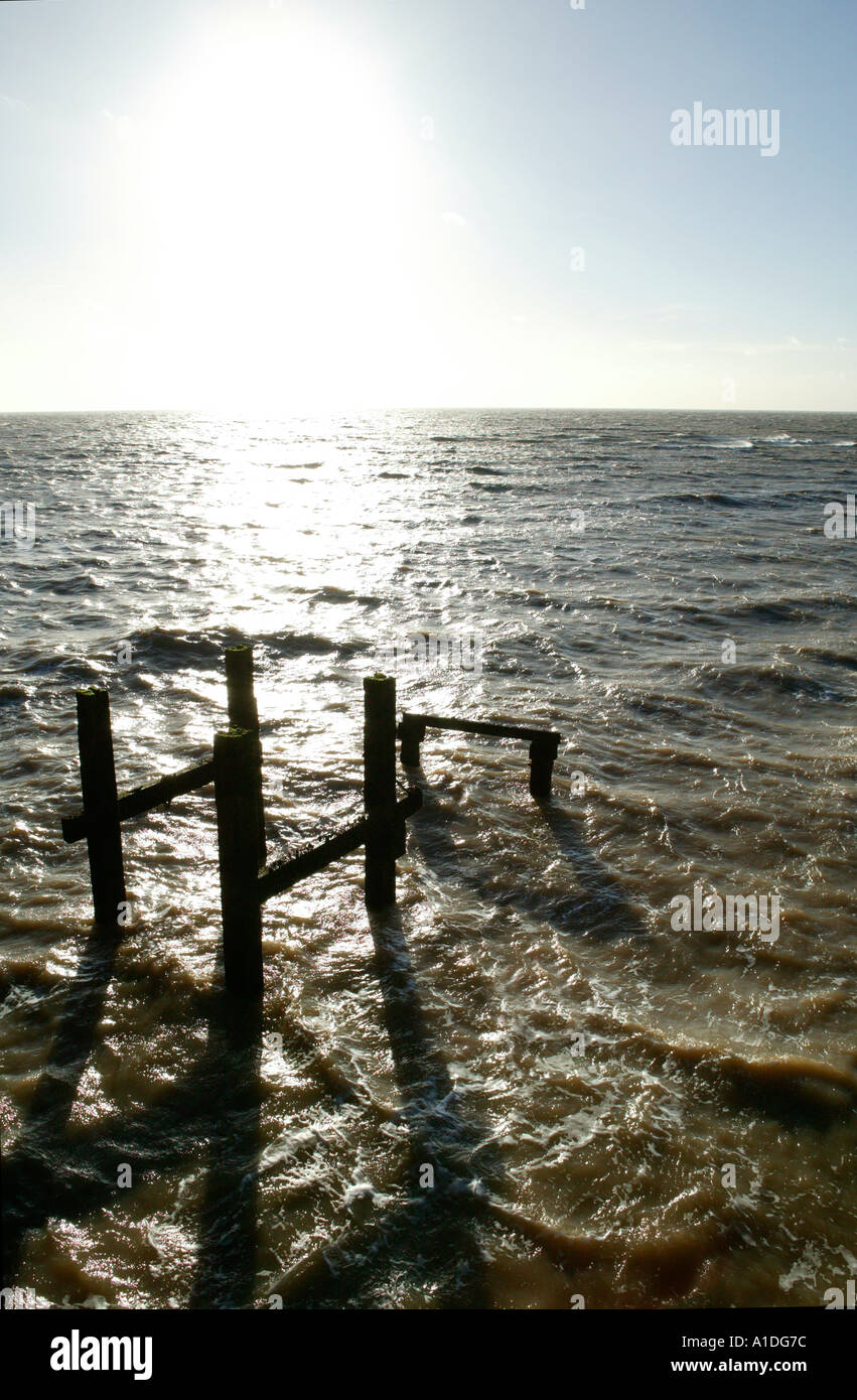 Breakwater sea defense structure hi-res stock photography and images ...
