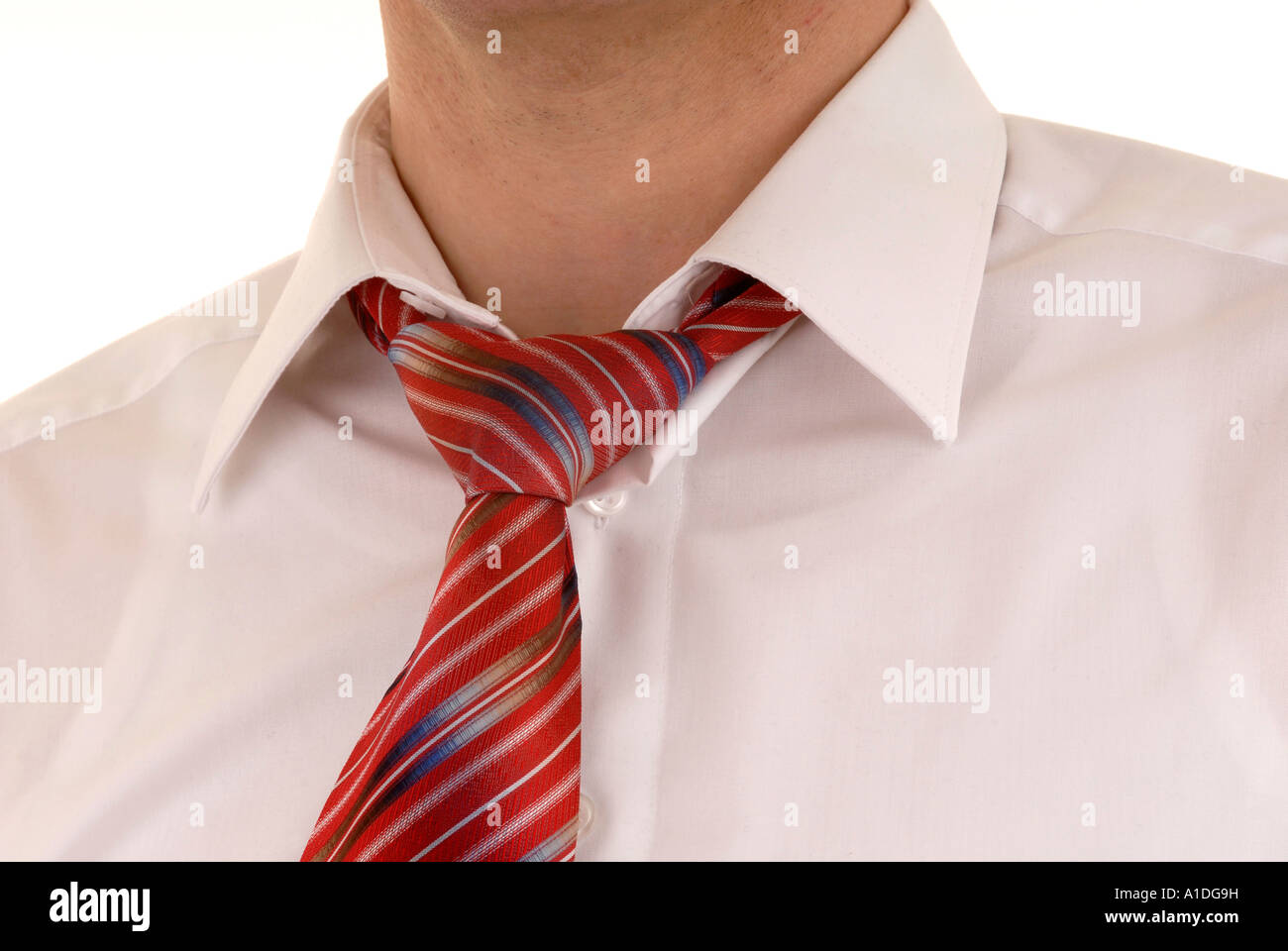 Man with tie Stock Photo - Alamy