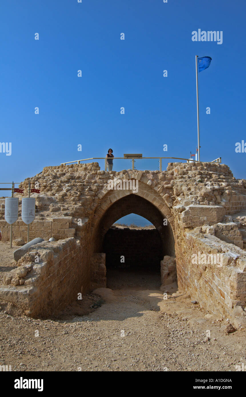 Arsuf castle coast hi-res stock photography and images - Alamy