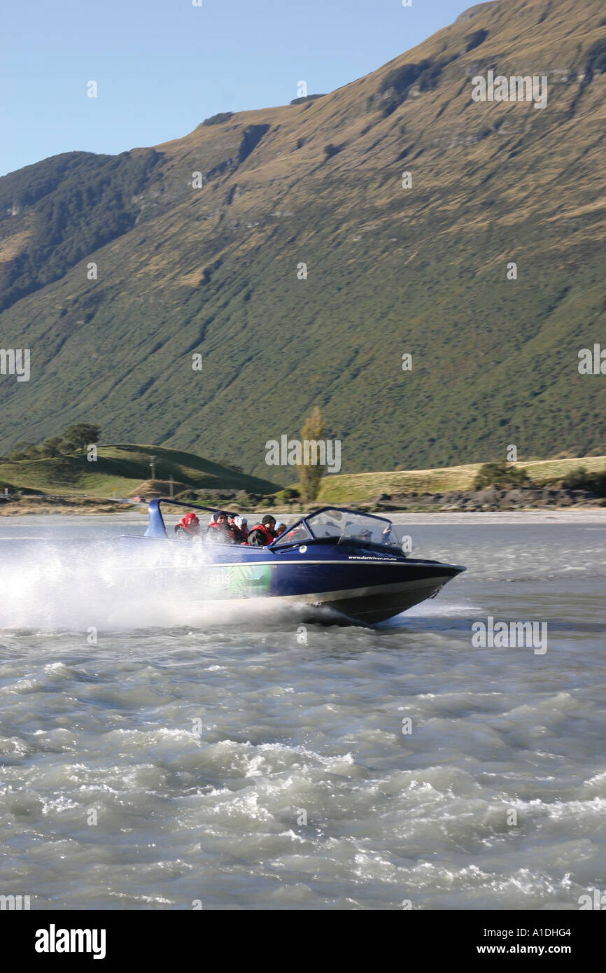 Dart river safari jetboat experience hi-res stock photography and ...