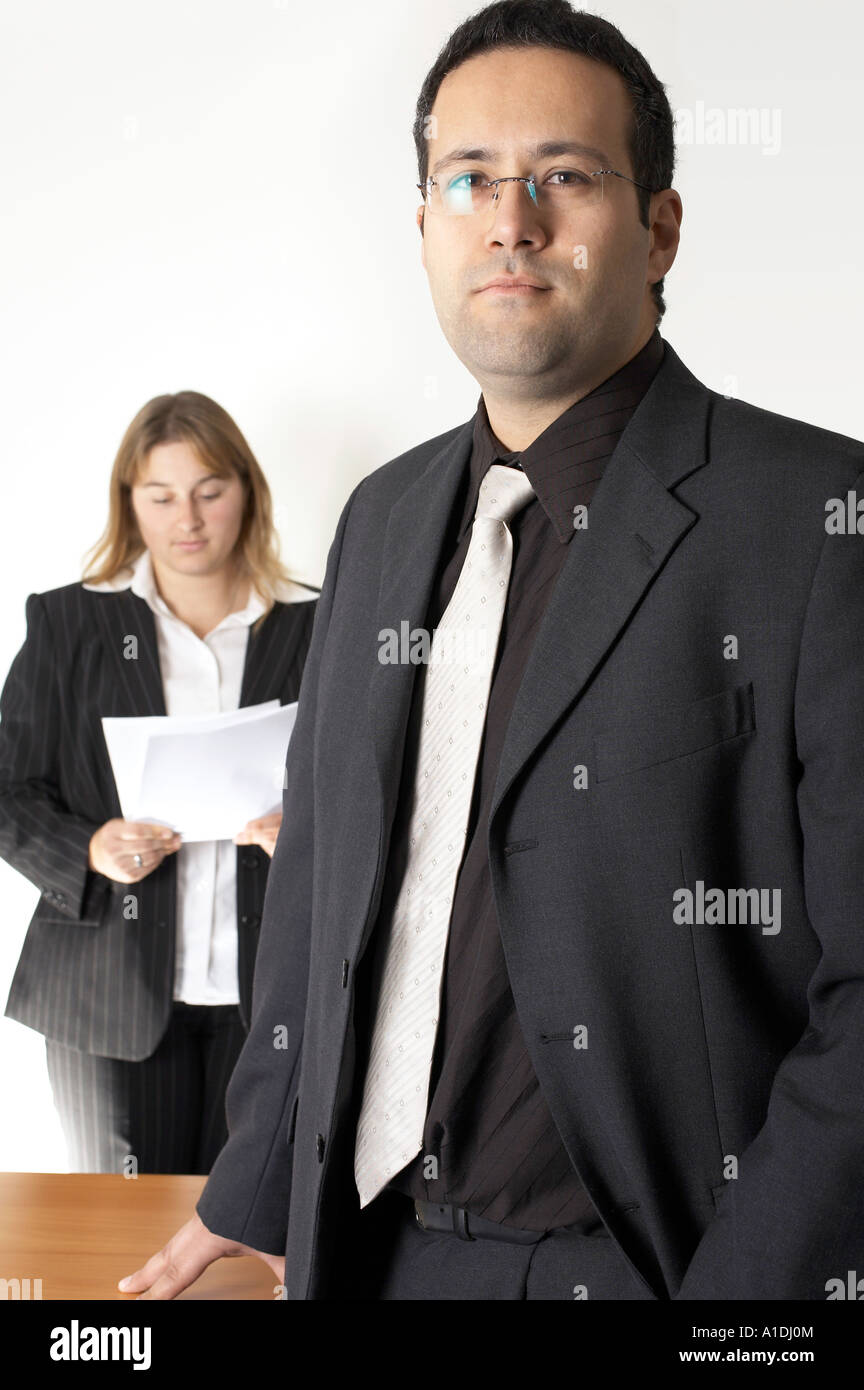Secretary boss male power hi-res stock photography and images - Alamy