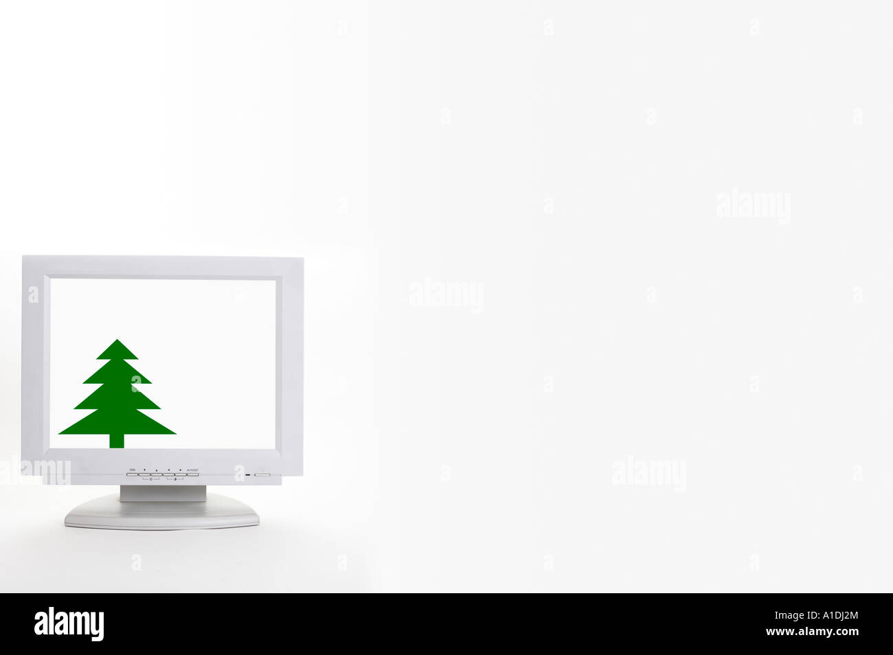 Christmas computer monitors hi-res stock photography and images - Alamy