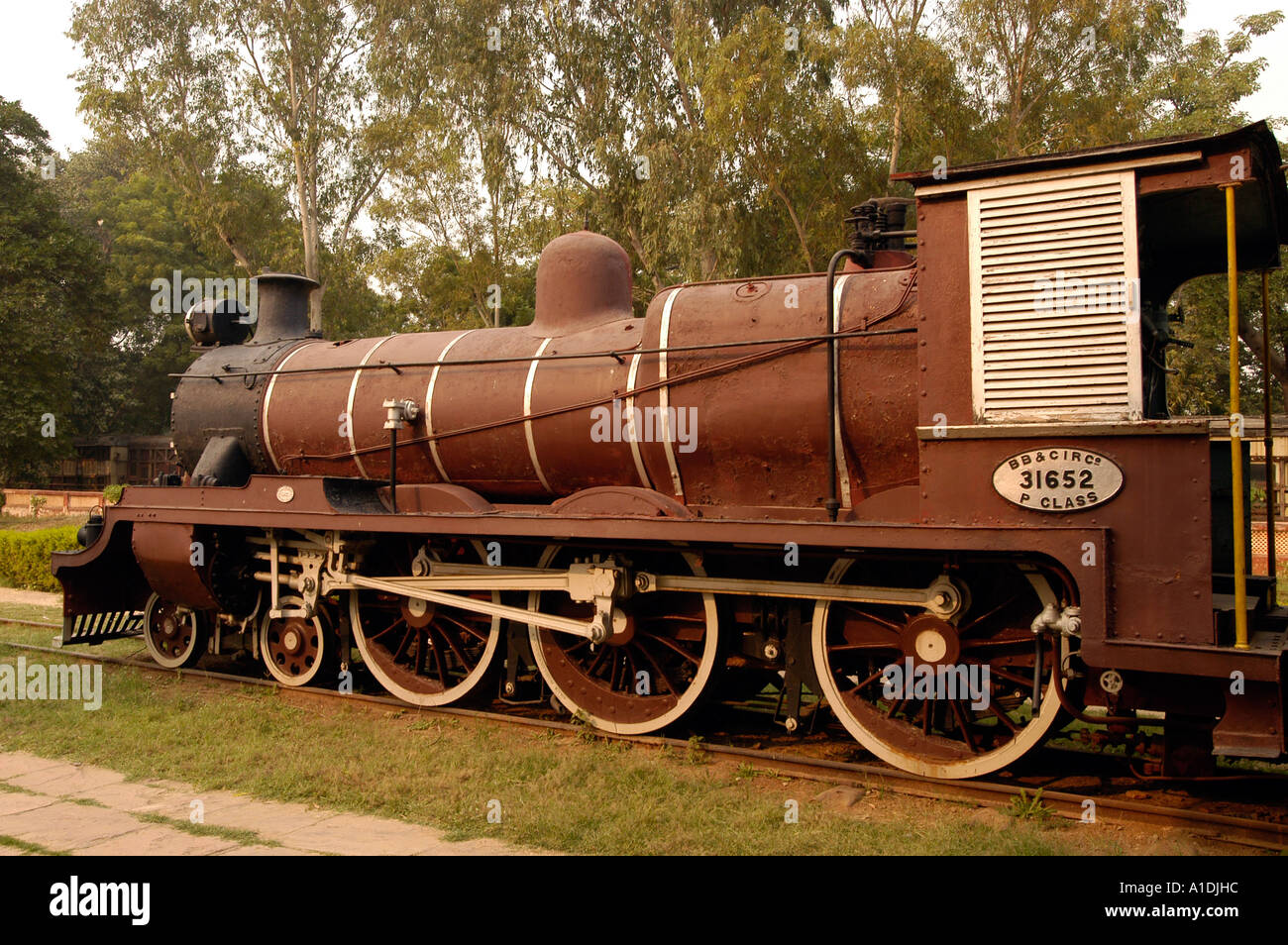 Steam Locomotive P 31652 Stock Photo - Alamy