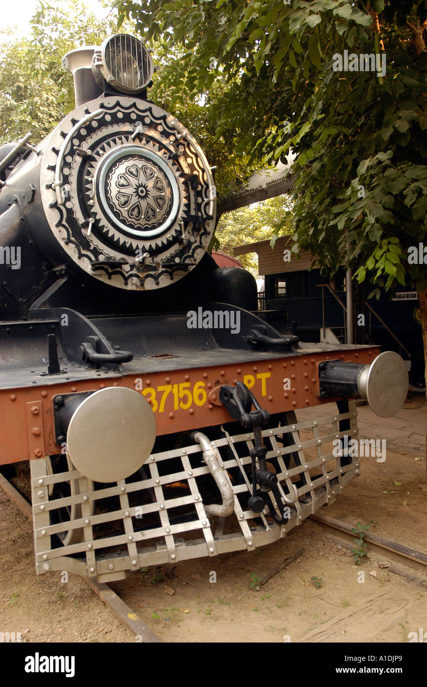 Indian railways steam engine hi-res stock photography and images - Alamy