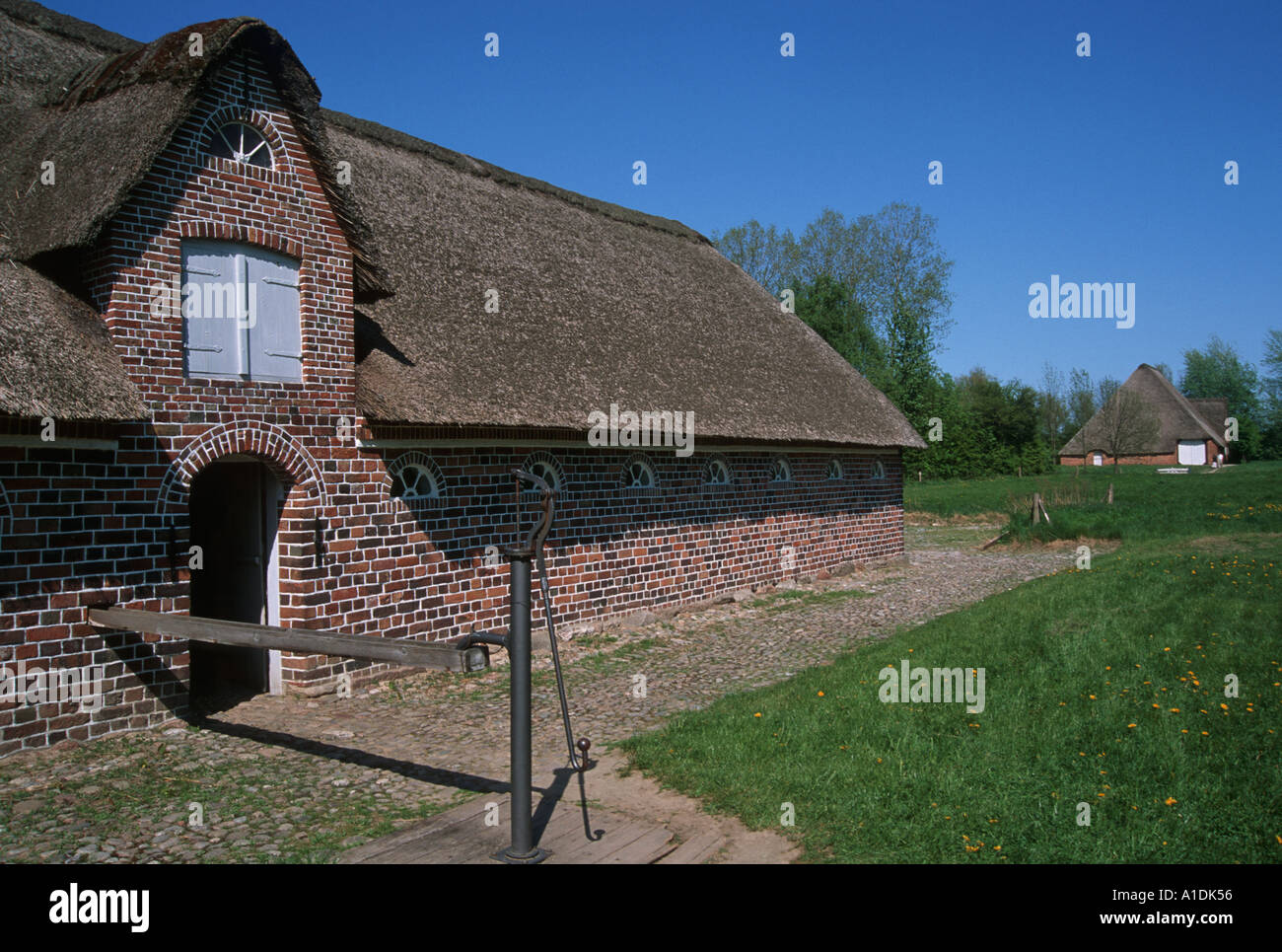 farm buildings in the danish farming culture open air museum Sorgenfri ...