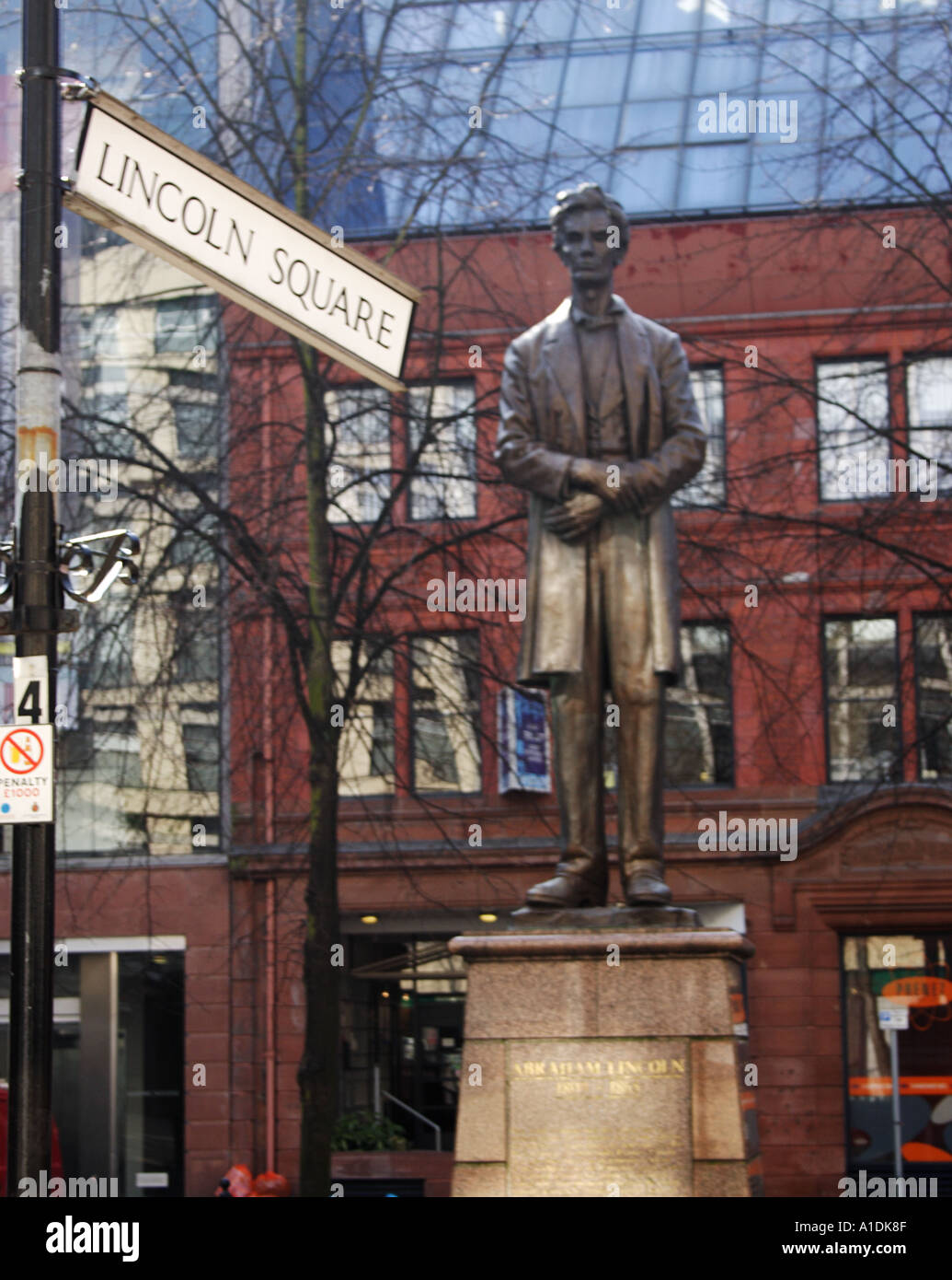 Lincoln square manchester hi-res stock photography and images - Alamy