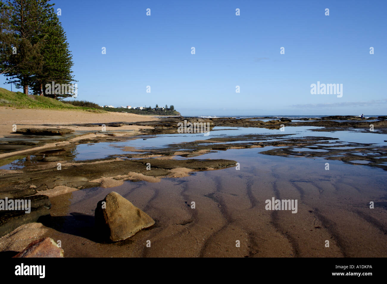 PATTERNS IN ROCKS AND SAND AT THE BEACH Stock Photo - Alamy