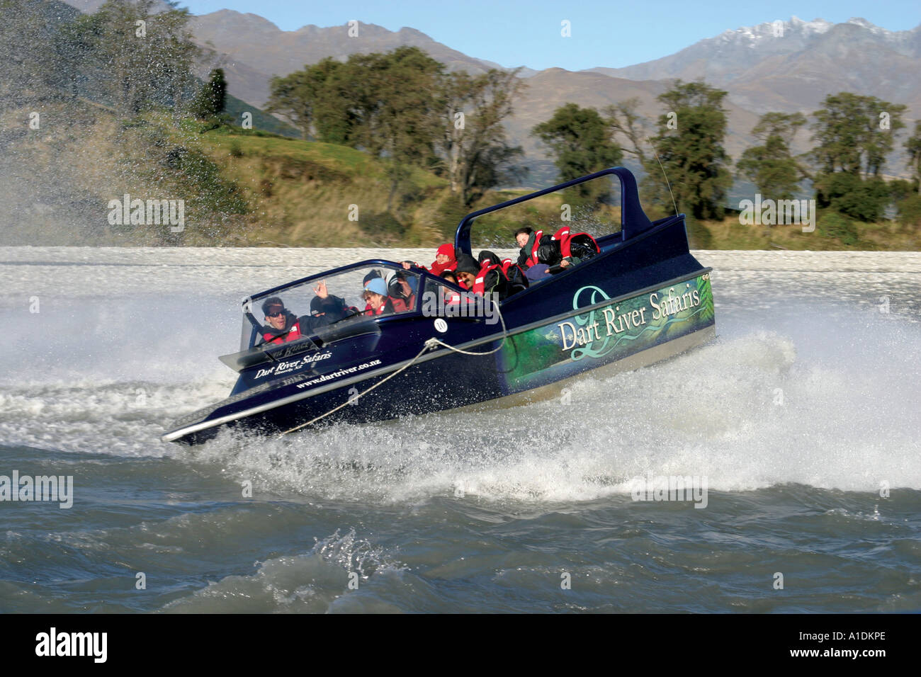 Dart river jet boat hi-res stock photography and images - Alamy