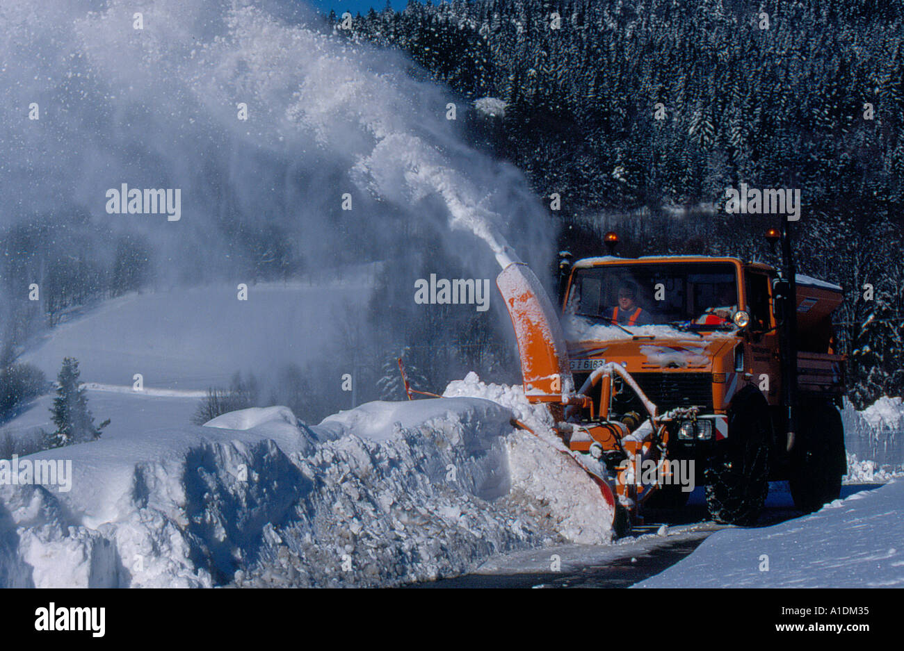 Unimog truck mercedes benz in hi-res stock photography and images - Alamy
