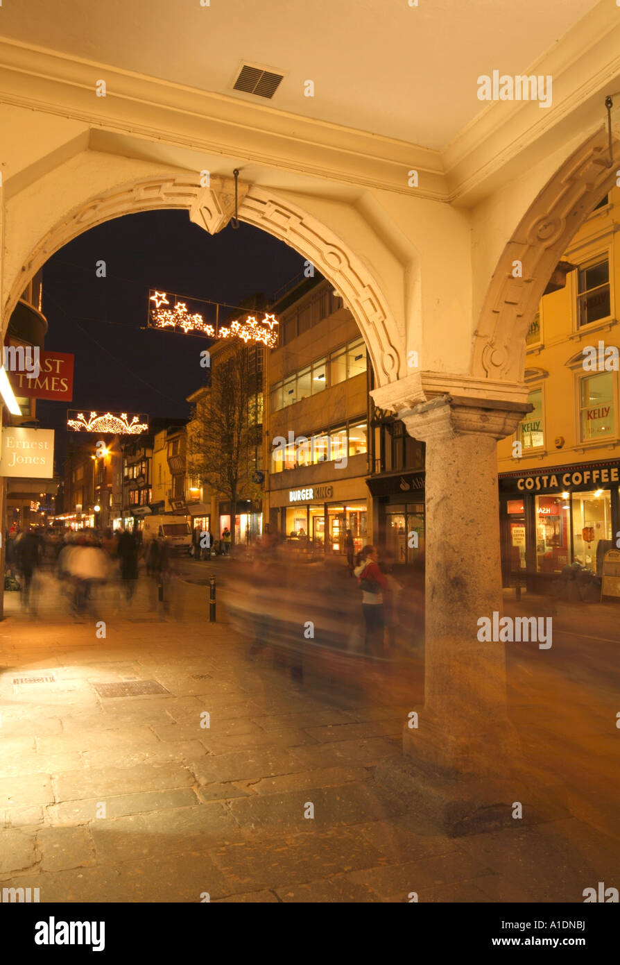 Guilhall arch Exeter Devon UK Stock Photo - Alamy