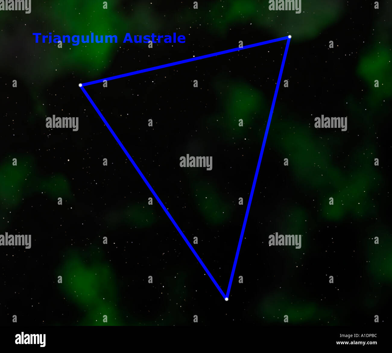 Constellation triangulum hi-res stock photography and images - Alamy