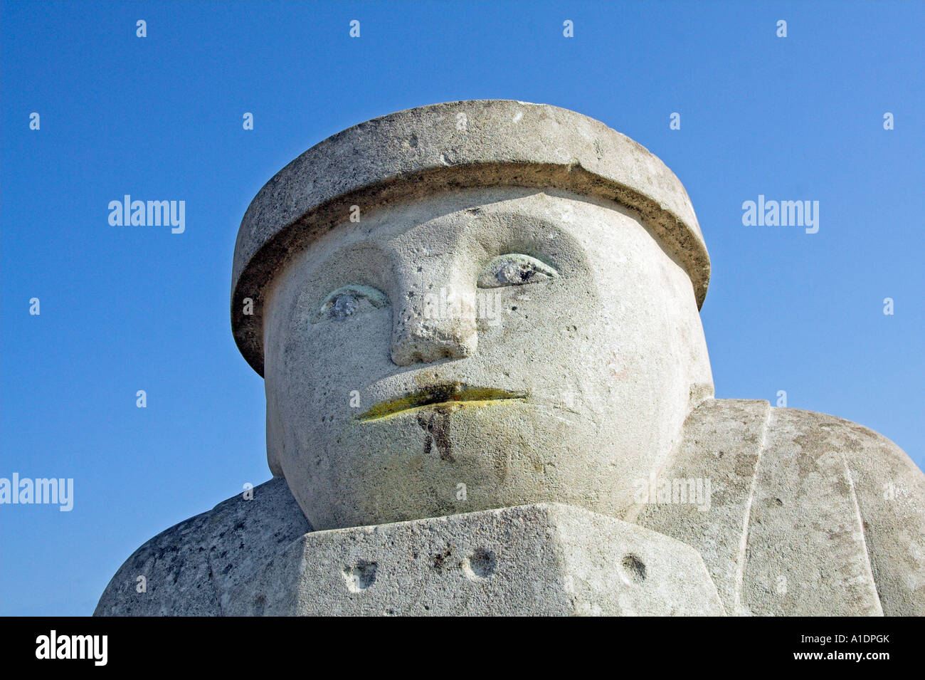 An Imposing Figure On The Seafront In Kent, England Stock Photo - Alamy
