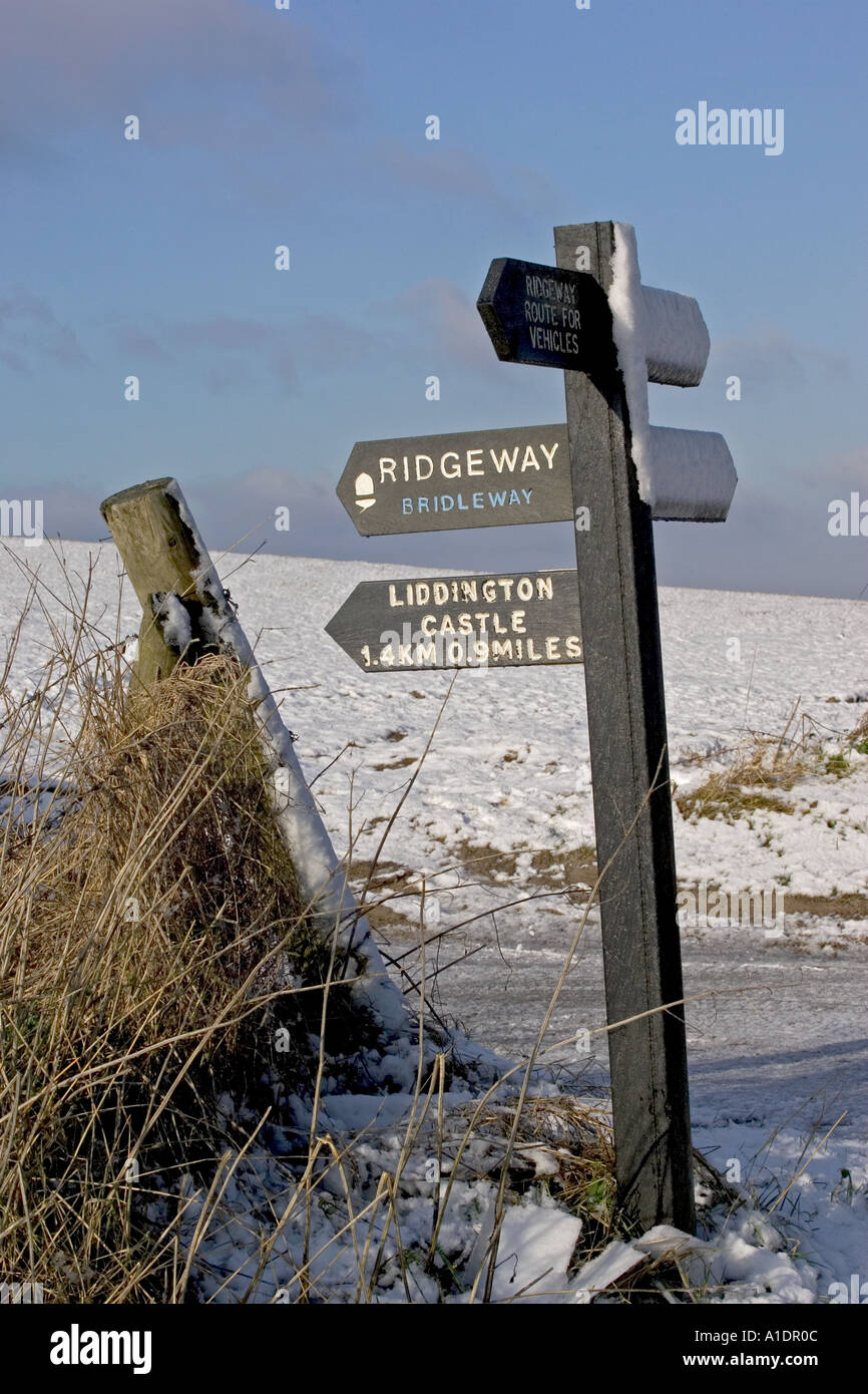 The Ridgeway near Liddington Castle Wiltshire UK Stock Photo - Alamy