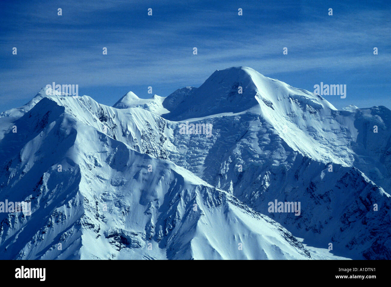 Alaska Denali Natl Park View of Mt McKinley Stock Photo - Alamy