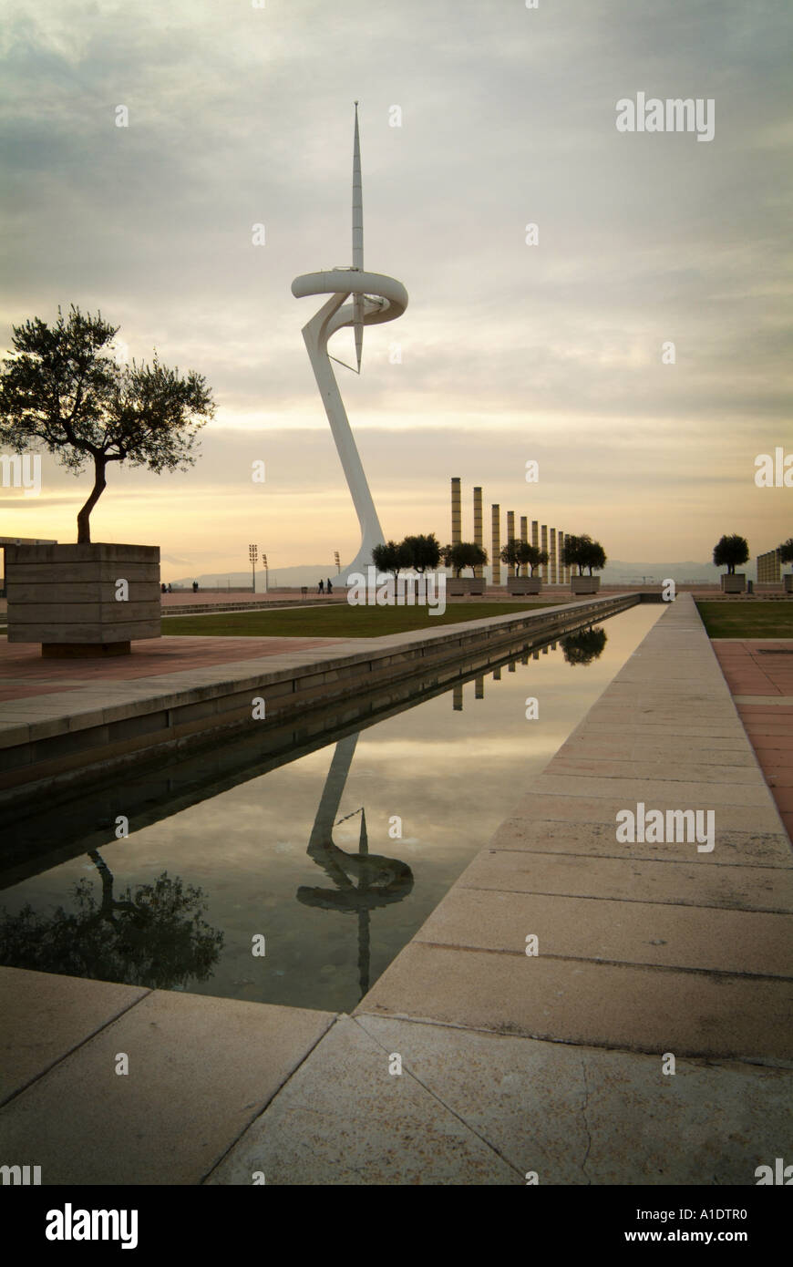 Barcelona olympics aerial hi-res stock photography and images - Alamy