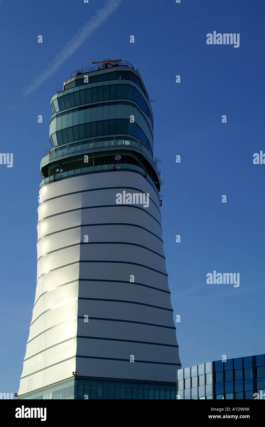 Vienna airport control tower hi-res stock photography and images - Alamy