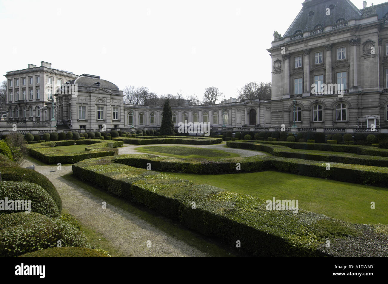 Palais Royale Royal Palace in Place des Palais Brussels Belgium Stock ...