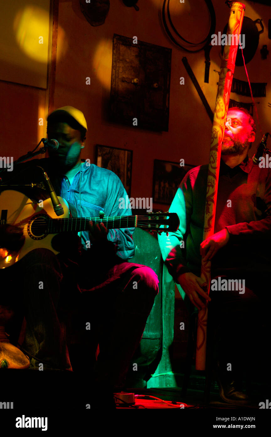 Cap a l Est french culture festival in Banska Stiavnica town, two men ...