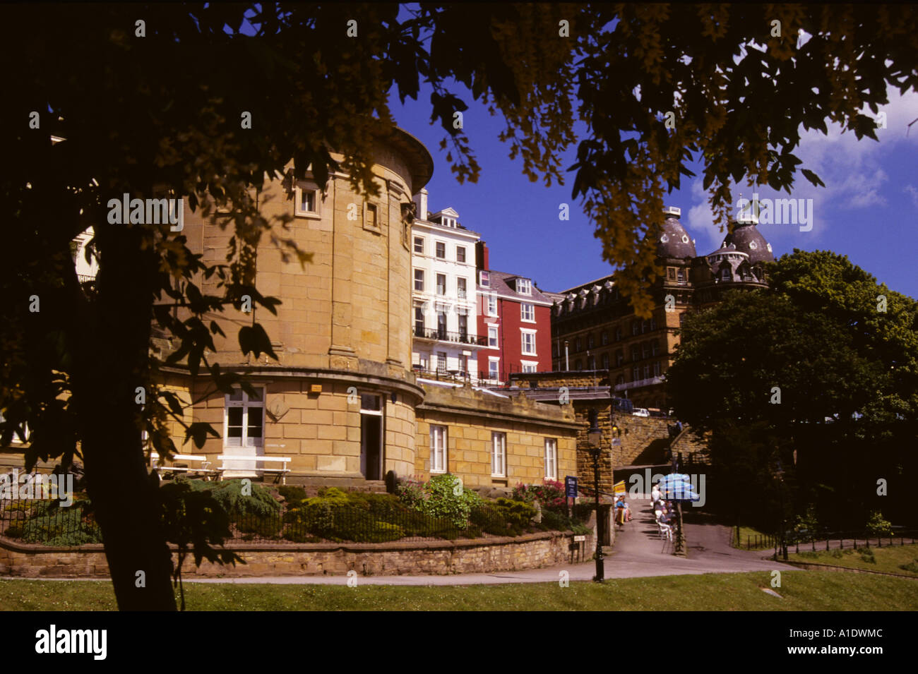 Rotunda Museum in summer Scarborough North Yorkshire England UK United ...