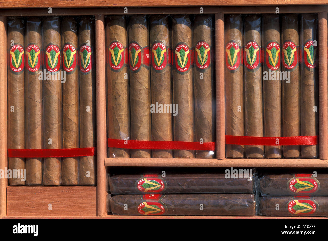 Dominican Republic box of cigars Stock Photo - Alamy