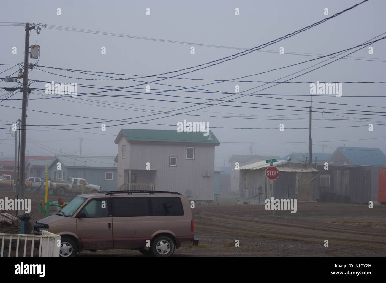 homes in Browerville Barrow National Petroleum Reserves Arctic coast of ...