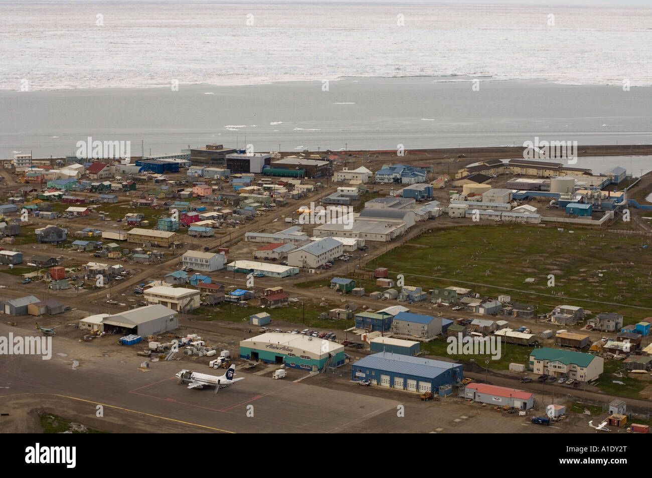 Barrow alaska aerial hi-res stock photography and images - Alamy