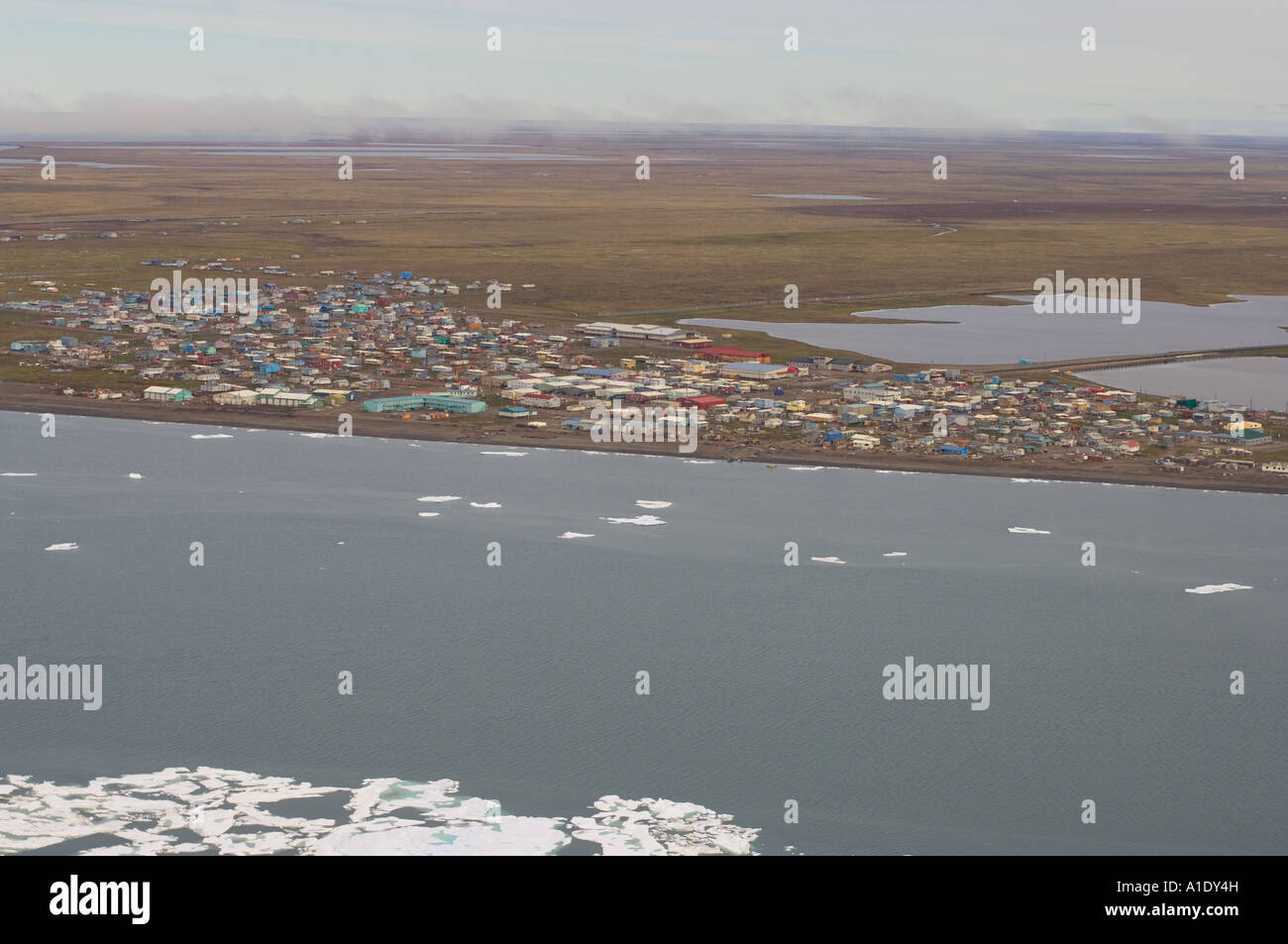 Barrow alaska aerial hi-res stock photography and images - Alamy