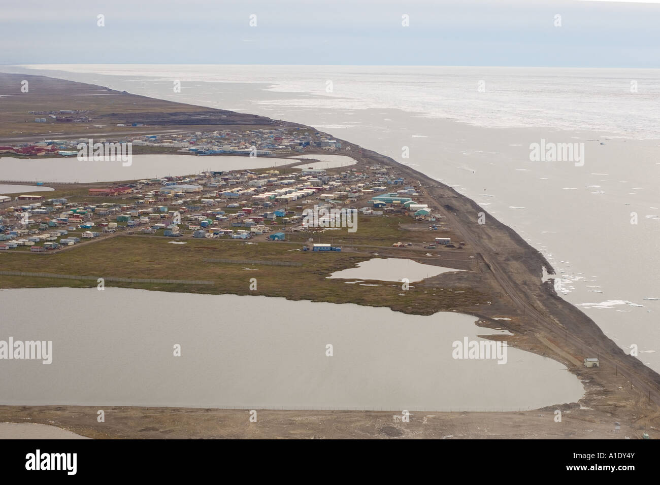 Barrow alaska aerial hi-res stock photography and images - Alamy