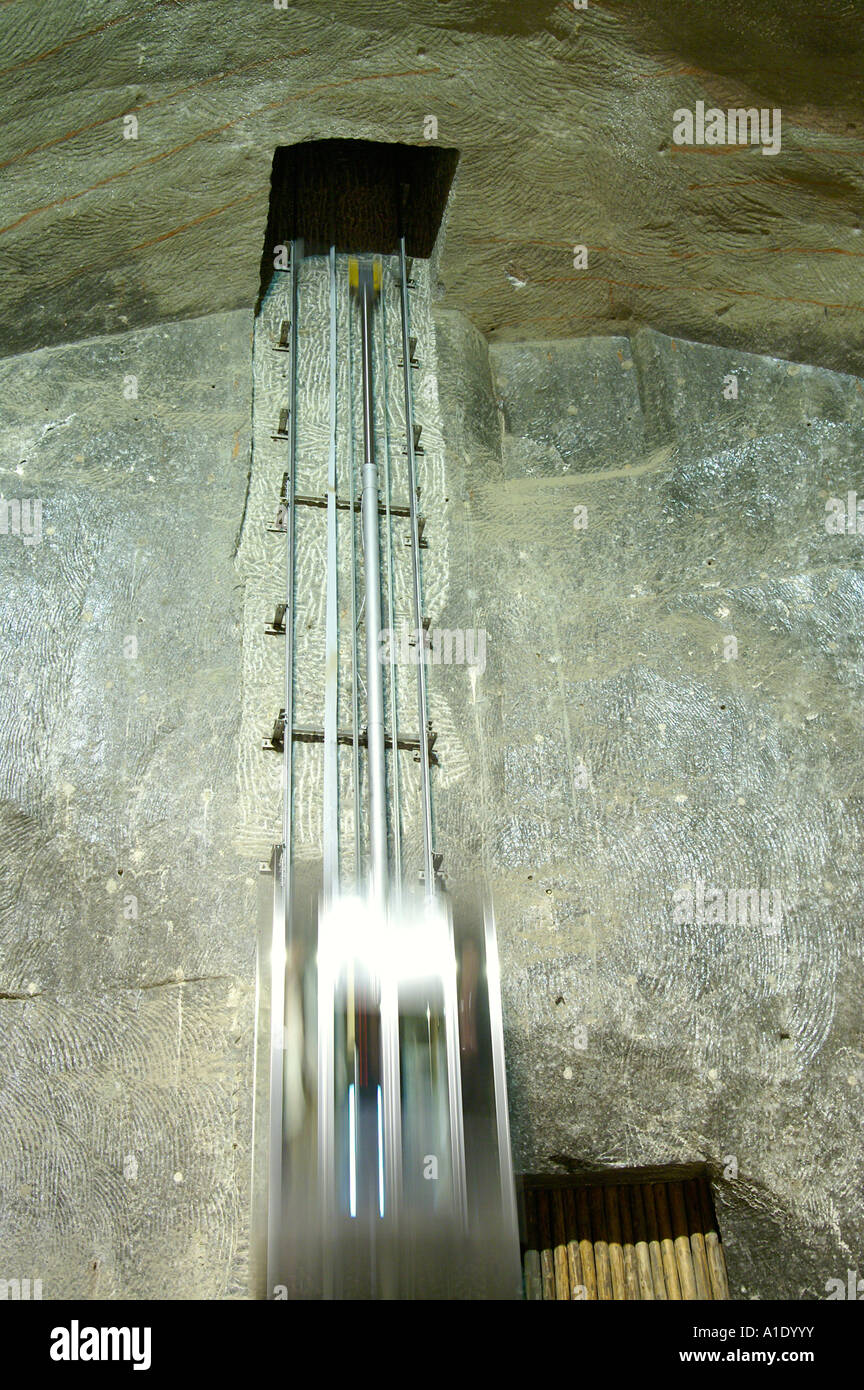 Mine shaft elevator hi-res stock photography and images - Alamy