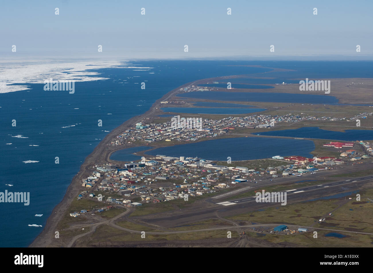 Barrow alaska aerial hi-res stock photography and images - Alamy