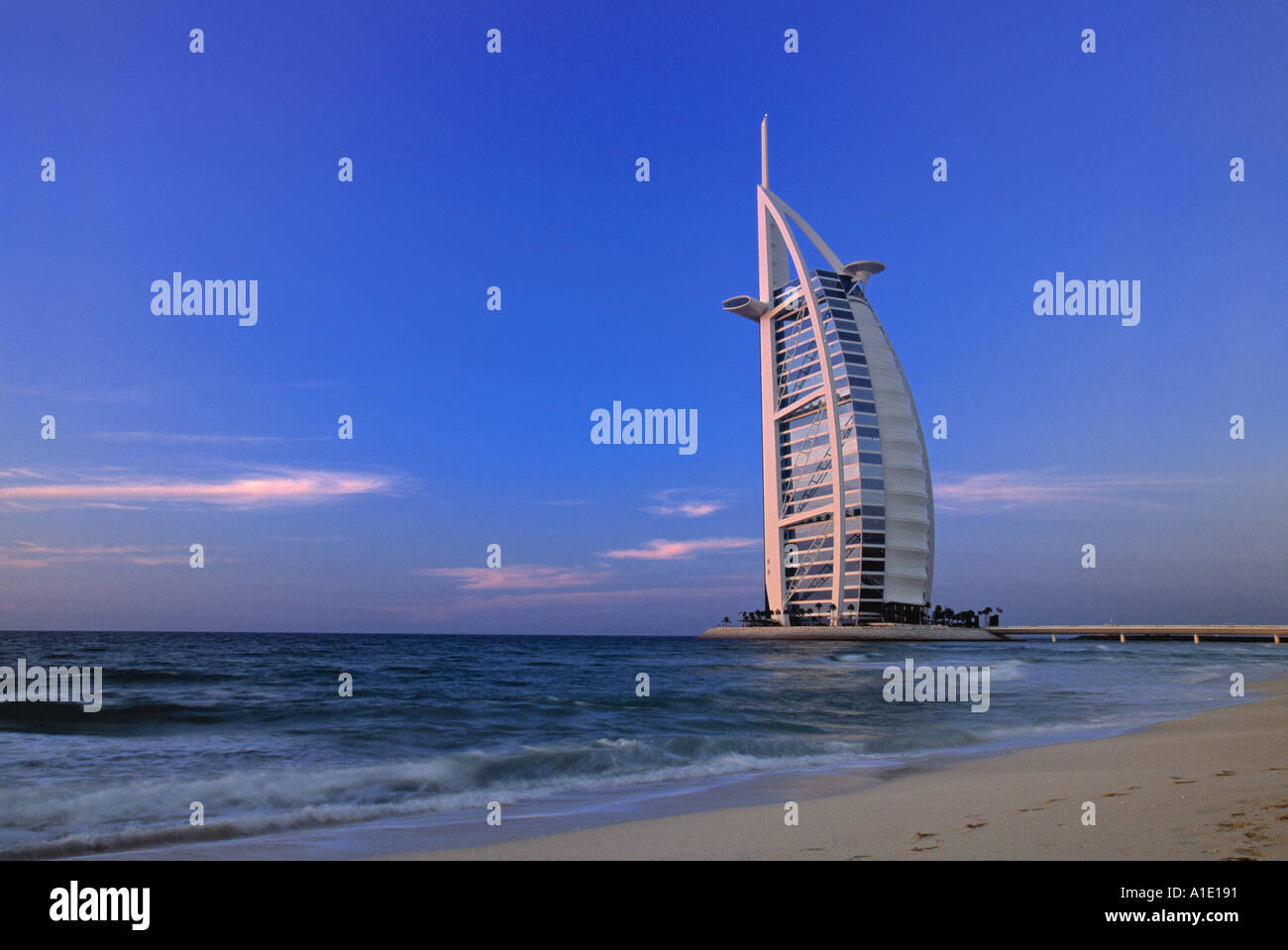 Arabian Tower, Dubai, United Arab Emirates Stock Photo - Alamy