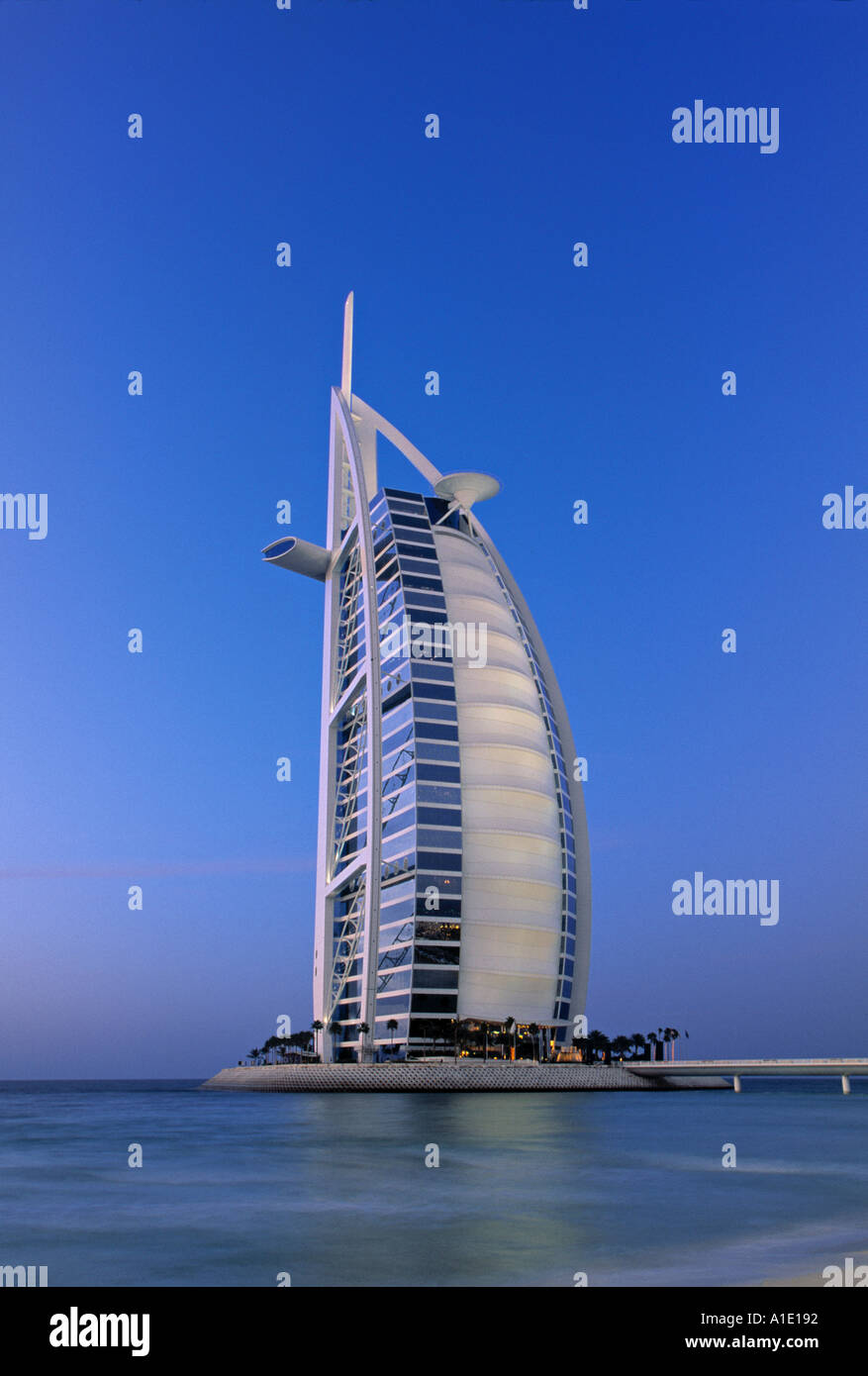 Arabian Tower, Dubai, United Arab Emirates Stock Photo - Alamy